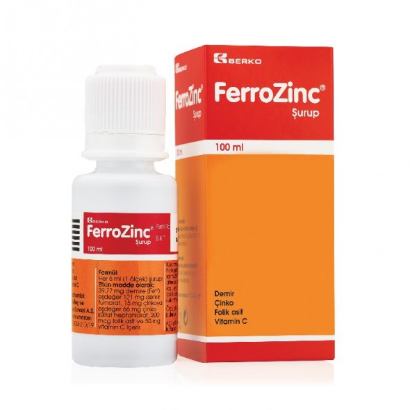 FERROZINC SYRUP (100 ml) | Berko İlaç