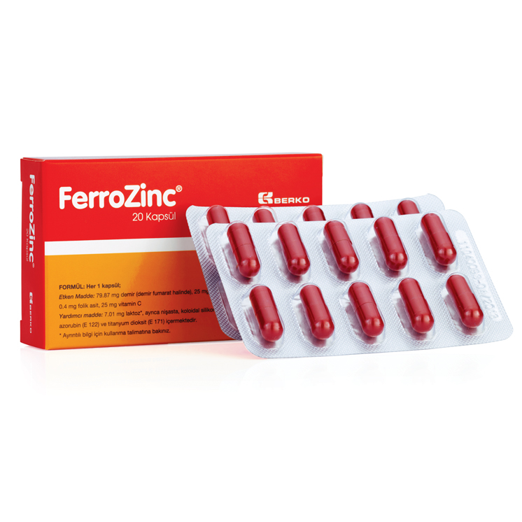 FERROZINC CAPSULES | Berko İlaç